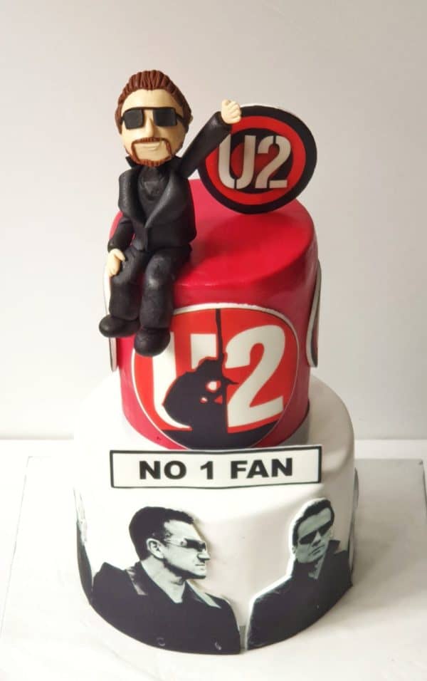 U2 THEME BIRTHDAY CAKE - Sooperlicious Cakes