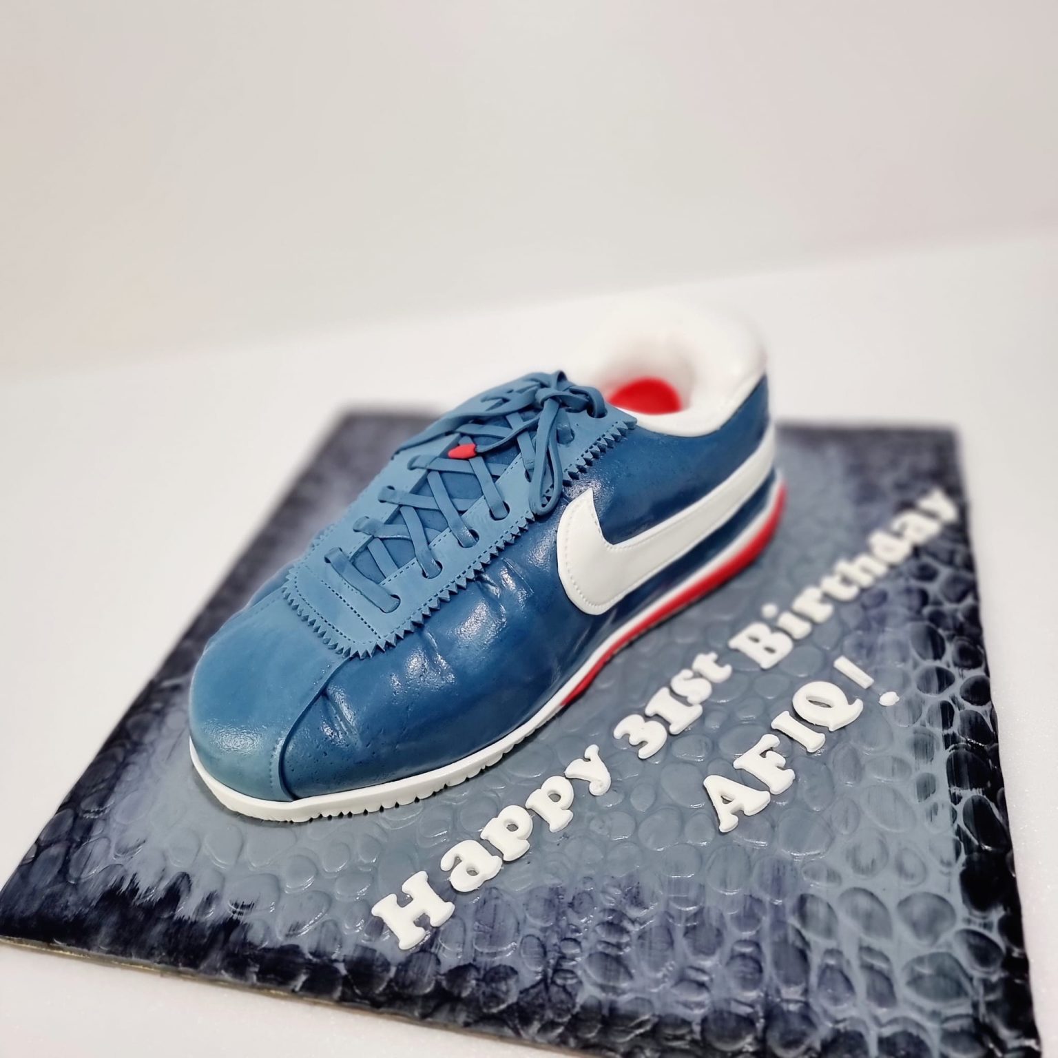 Nike shoe birthday cake by Sooperlicious! - More than cakes...