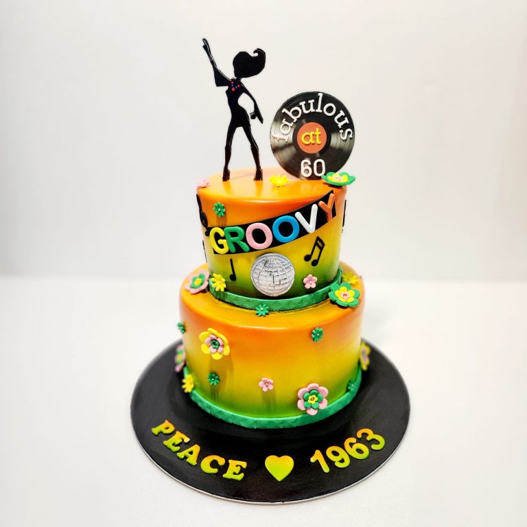 Retro 60s Theme Cake - More than cakes...