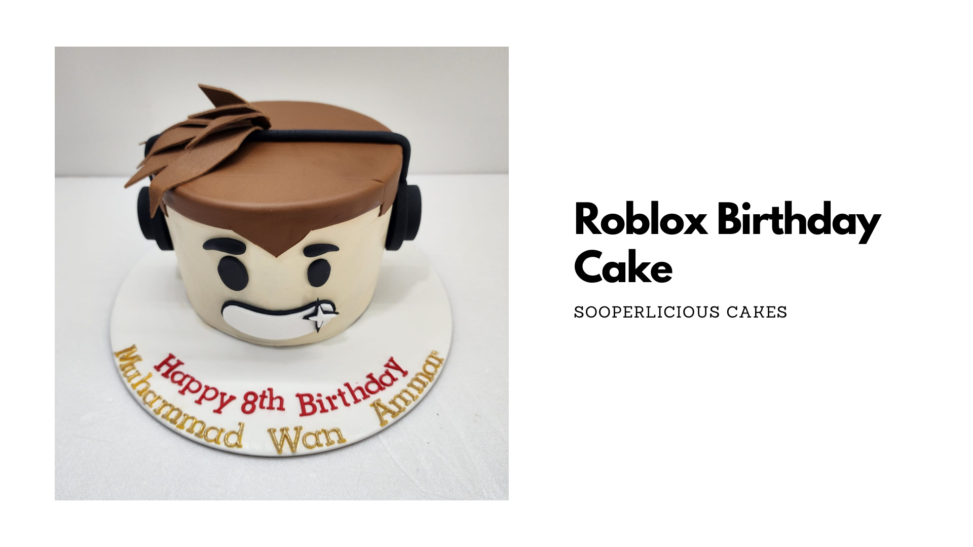 Roblox Cake 🎮🕹️👾 - More than cakes...