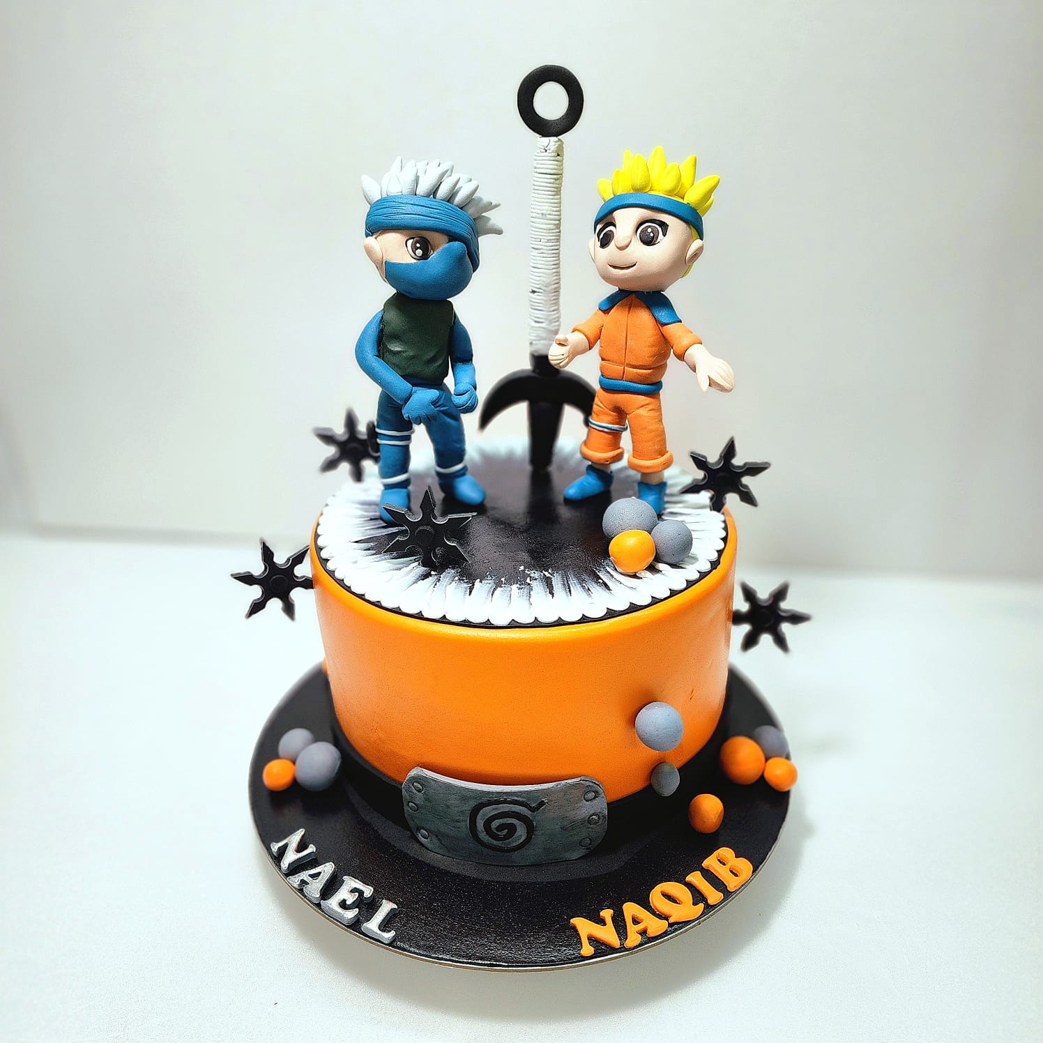 Naruto and Kakashi Birthday Cake - More than cakes...