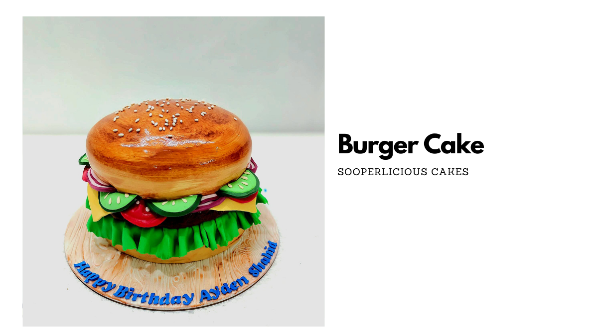 Burger Cake 😍🍔 - More than cakes...