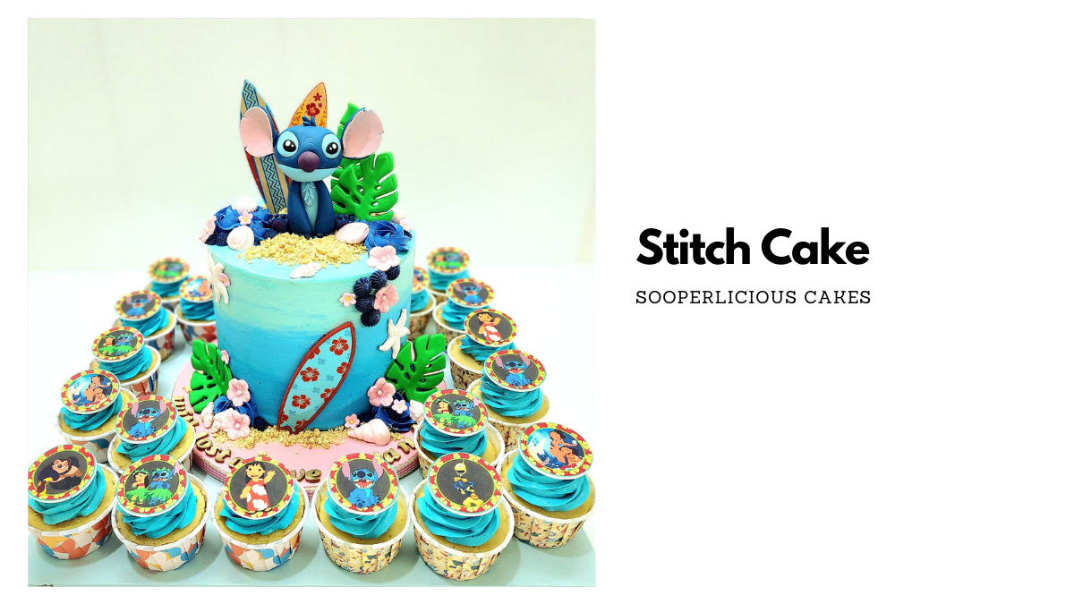 Stitch Cake 😍 - Sooperlicious Cakes