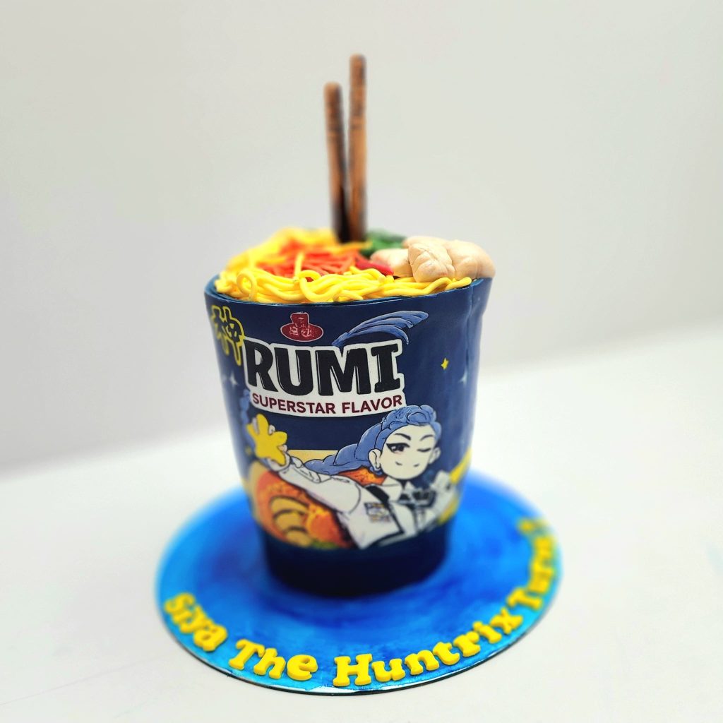 Kpop Demon Hunters Rumi Ramen cake - More than cakes...